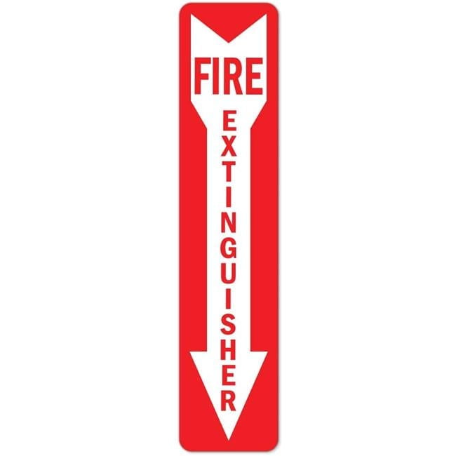 SignMission OSHA Warning Sign - Fire Extinguisher Arrow - Walmart.com