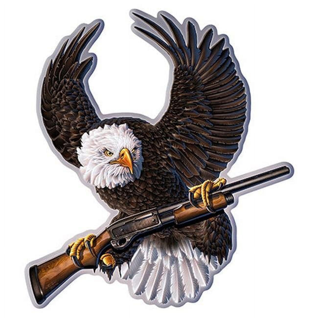 SignMission P-1212 Fighting Eagle Fighting Bald Eagle Novelty Sign ...