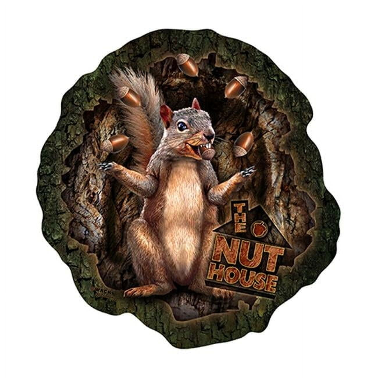 SignMission P-1212 The Nut House 12 in. The Nut House Squirrel Novelty ...