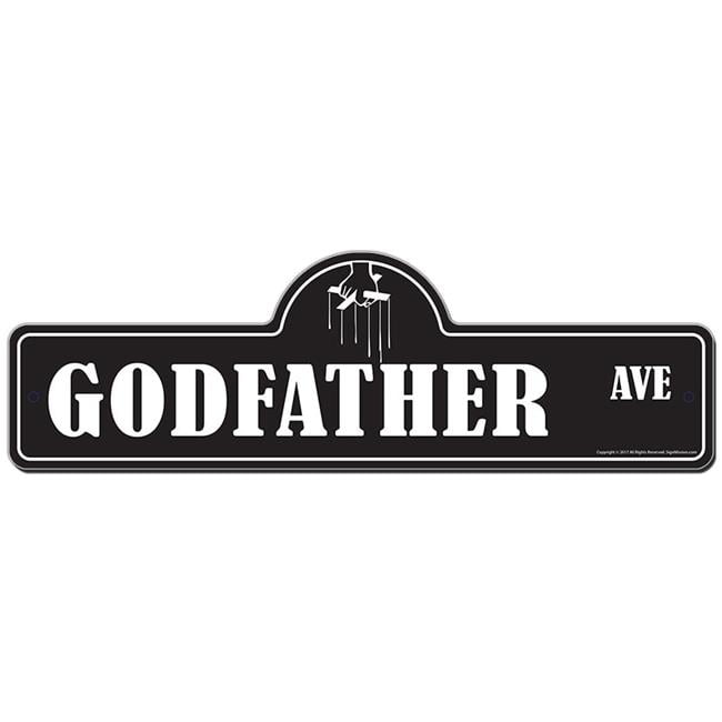 SignMission P-720 Godfather Godfather Street Sign - Walmart.com