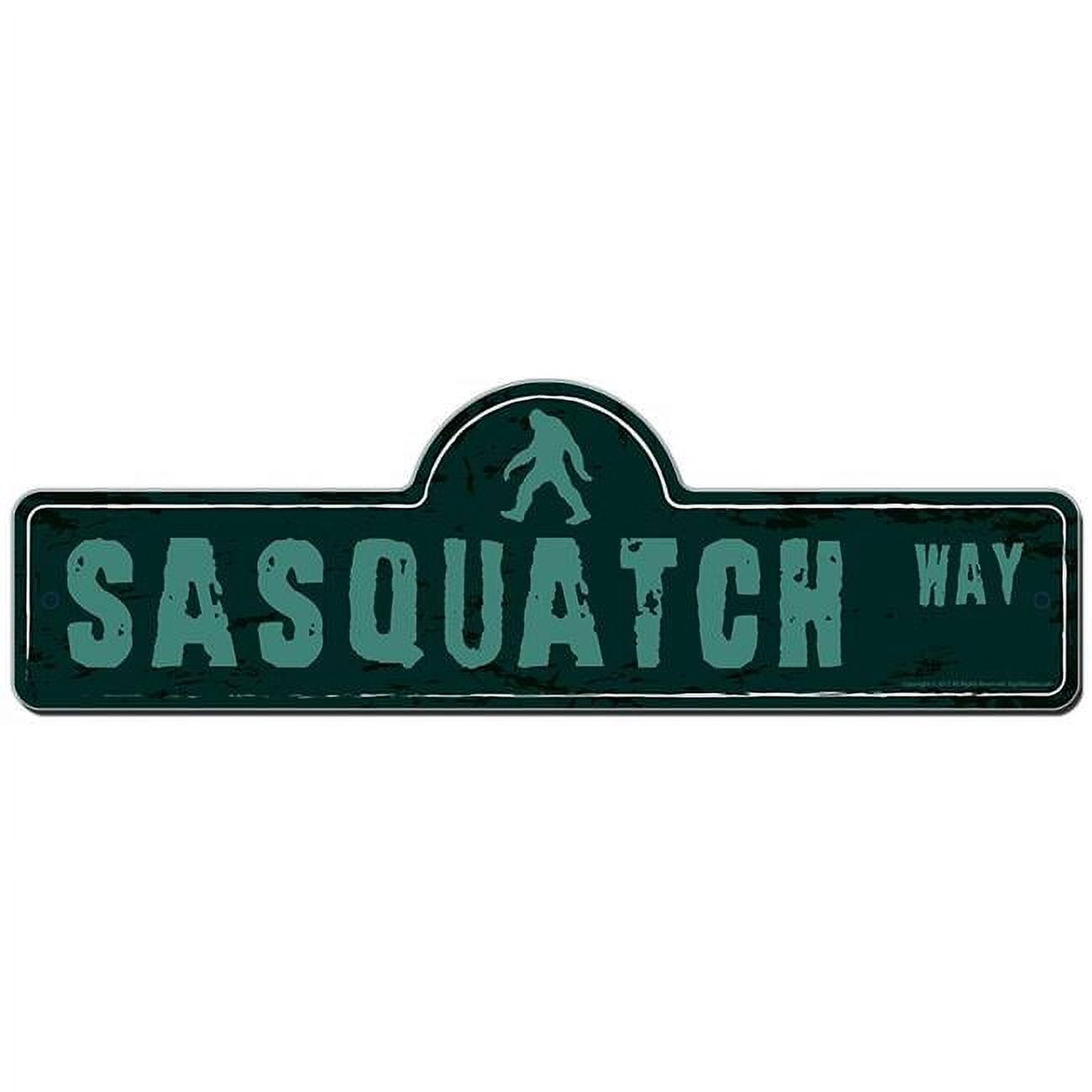 SignMission P-720 Sasquatch 20 x 7 in. Sasquatch Street Sign - Walmart.com