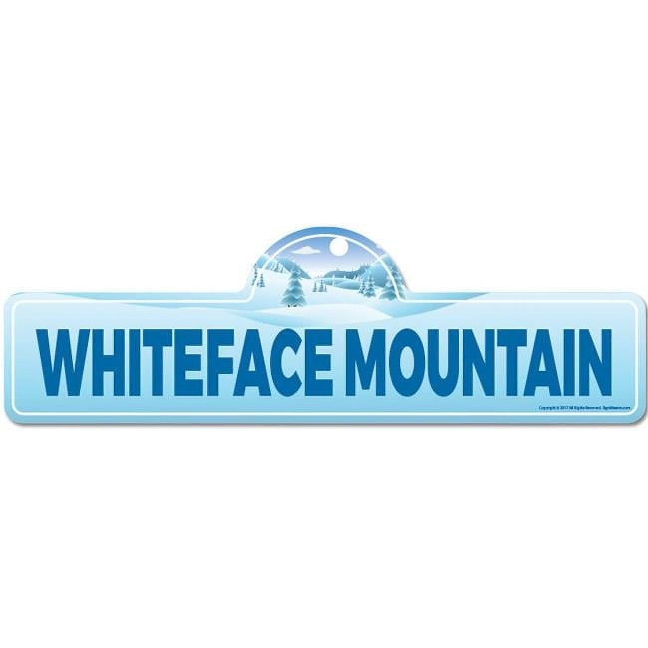 SignMission P-720 Whiteface Mountain Whiteface Mountain Street Sign ...