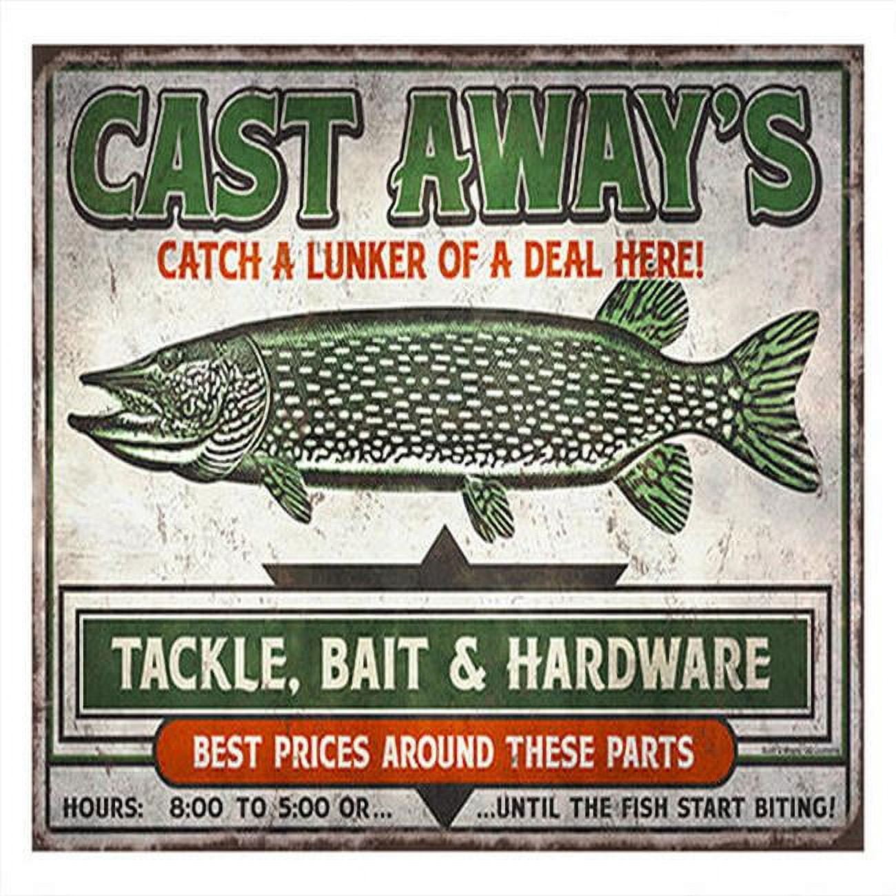 SignMission P-812 Cast Aways Pike Cast Aways Pike Novelty Sign ...