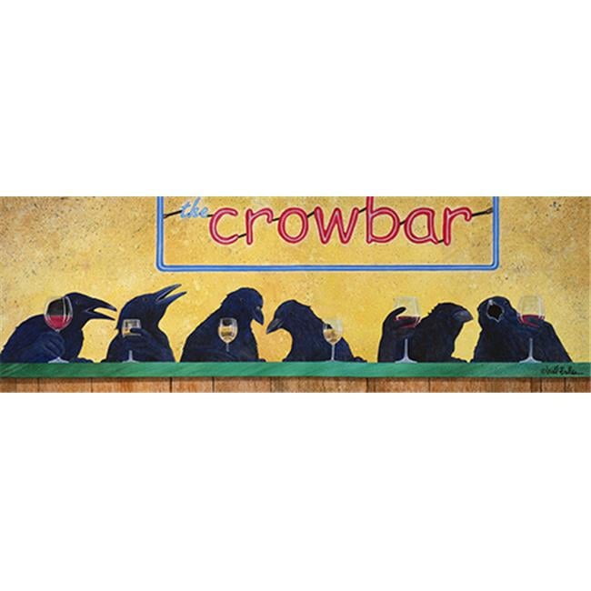 SignMission P-812 Crow Bar 12 in. Novelty Sign - Crow Bar - Walmart.com