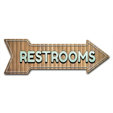 SignMission P-ARROW8-999806 8 x 24 in. Wide Ice Cream Arrow Sign ...