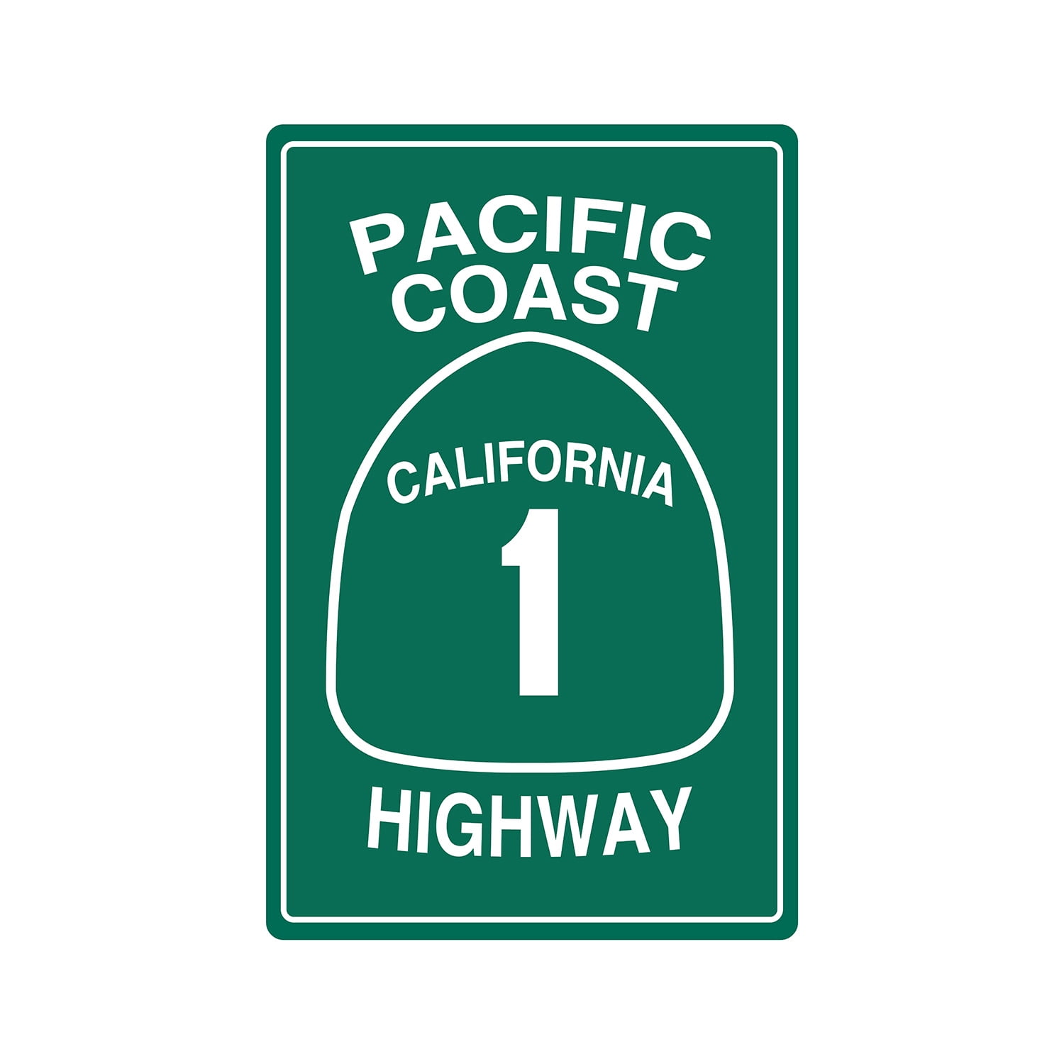 SignMission Z-A-Pacific Coast Highway Cali Pacific Coast Highway ...