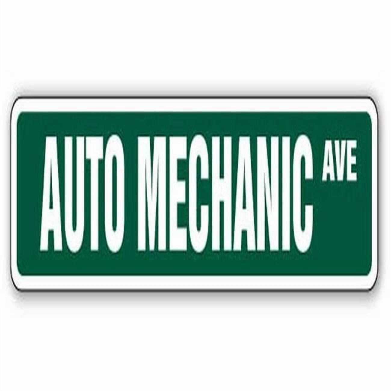 SignMission SS-624-Auto Mechanic 24 in. Auto Mechanic Street Sign - Car ...