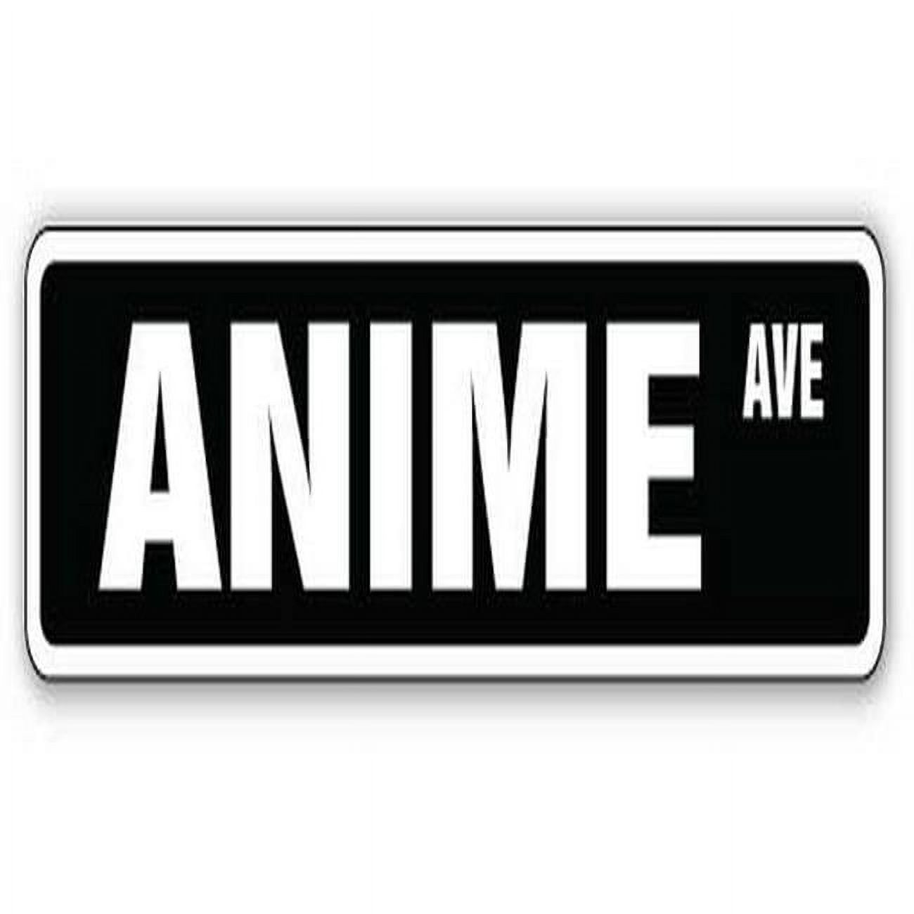 SignMission SS-836-Anime 36 in. Anime Street Sign - Cartoon Japanese ...