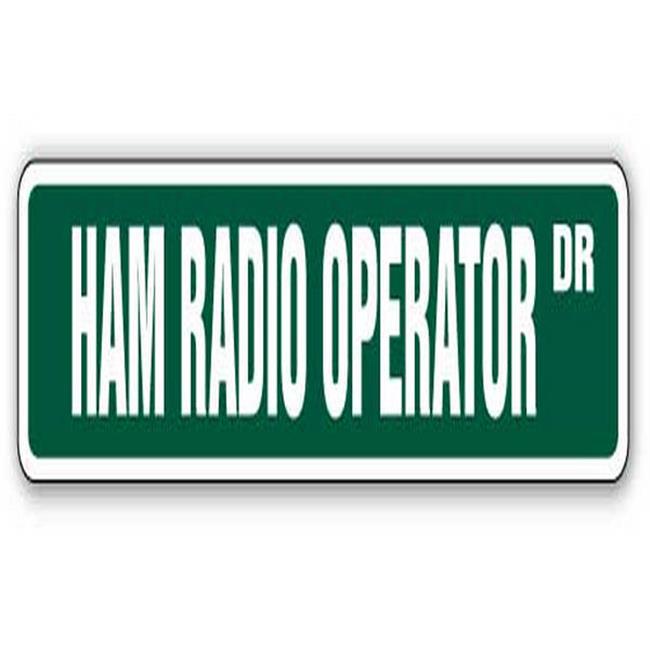 SignMission SS-836-Ham Radio Operator 36 in. Ham Radio Operator Street ...