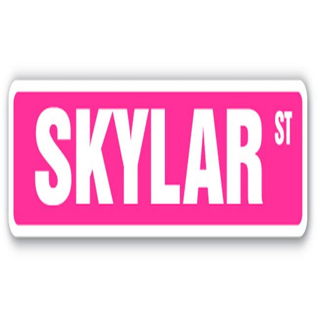 SignMission 36 in. Skylar Street Childrens Name Room Sign - Walmart.com
