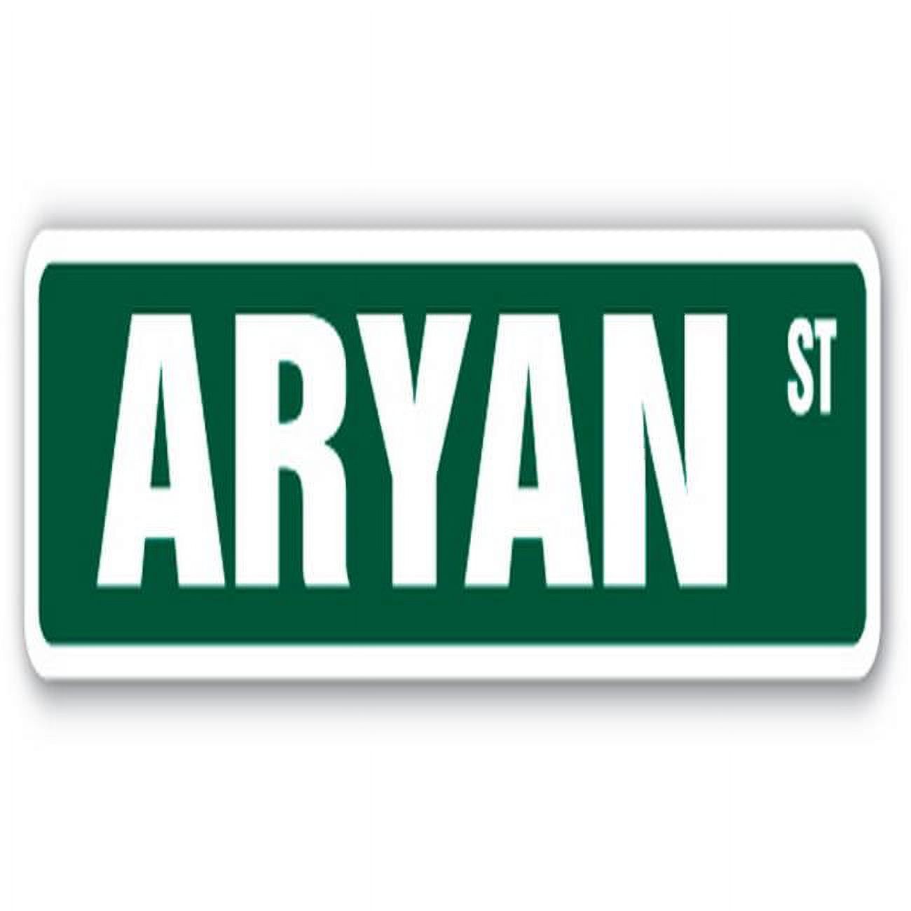 SignMission 18 in. Aryan Street Childrens Name Room Sign - Walmart.com