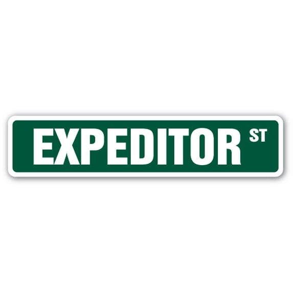 SignMission SS-Expeditor 4 x 18 in. Expeditor Street Sign - Project ...
