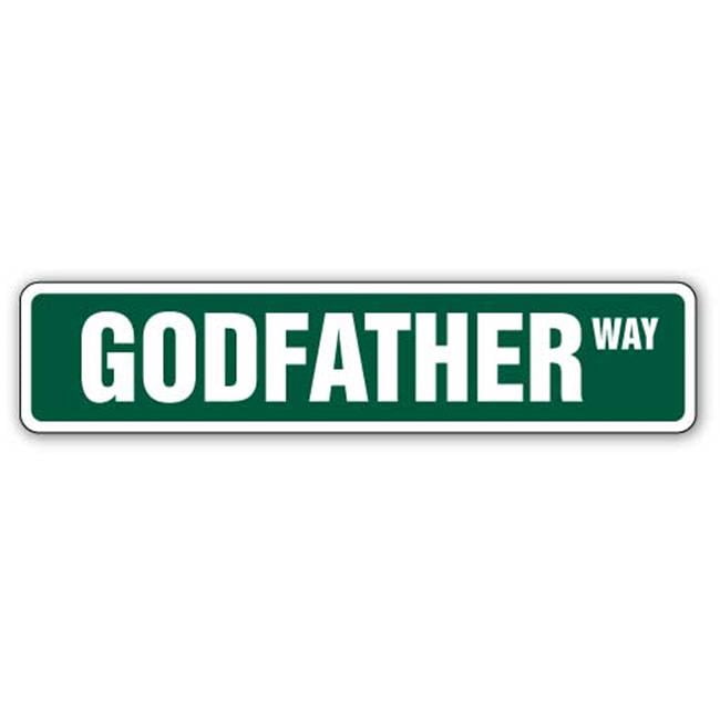 SignMission SS-Godfather 4 x 18 in. Godfather Street Sign - Walmart.com
