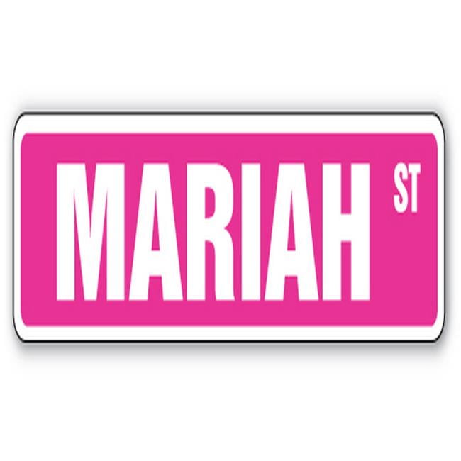 SignMission 18 in. Mariah Street Childrens Name Room Sign - Walmart.com