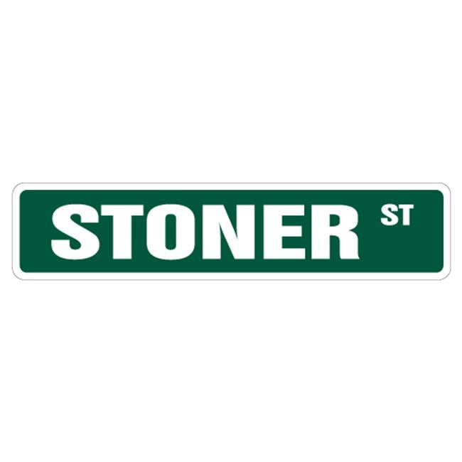 SignMission SS-Stoner 4 x 18 in. Stoner Street Sign - Walmart.com