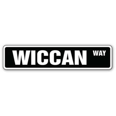 SignMission SS-Witch 18 in. Witch Street Sign - Witchraft Witches Signs ...