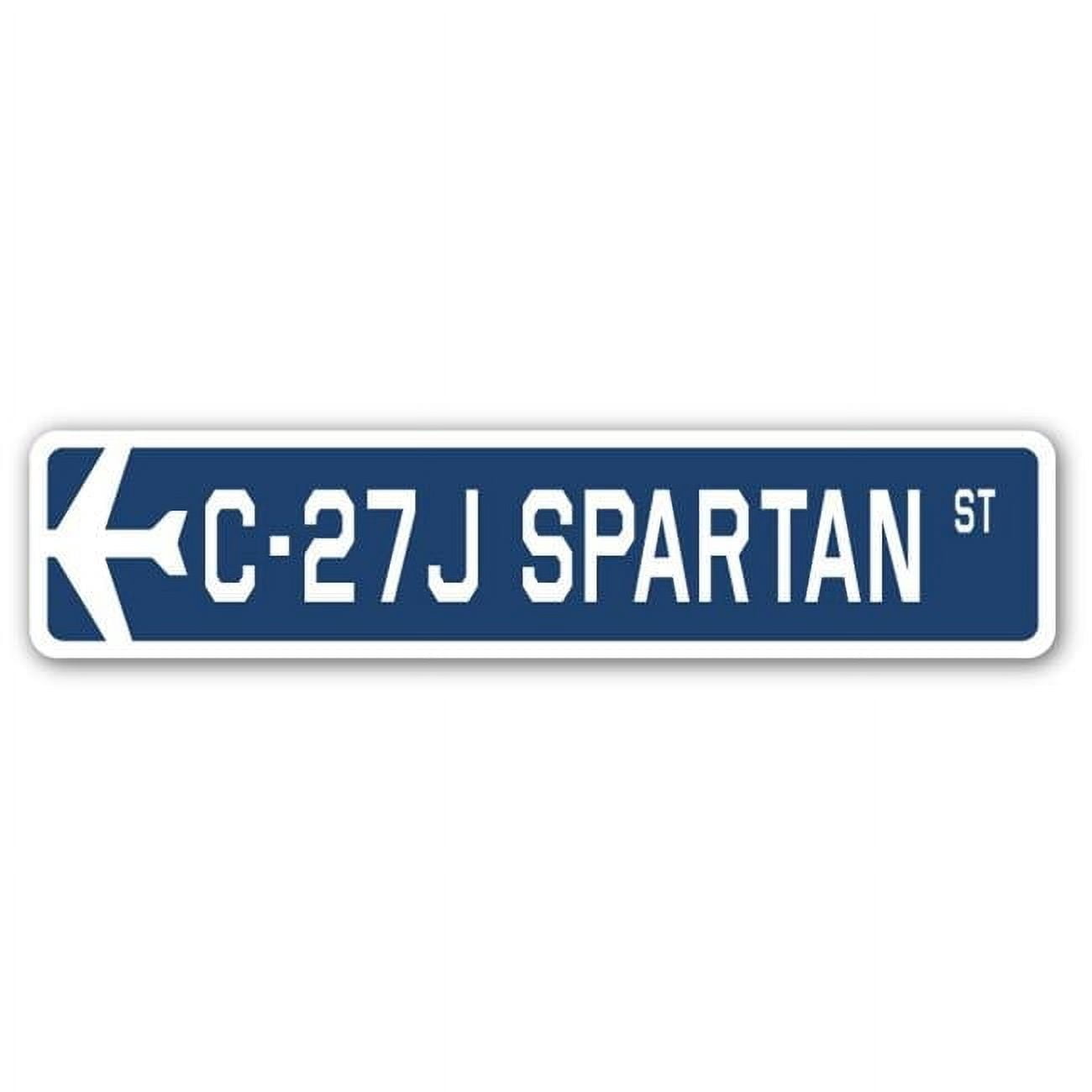 C-27J Spartan Street Sign Air Force Aircraft Military | Indoor/Outdoor ...