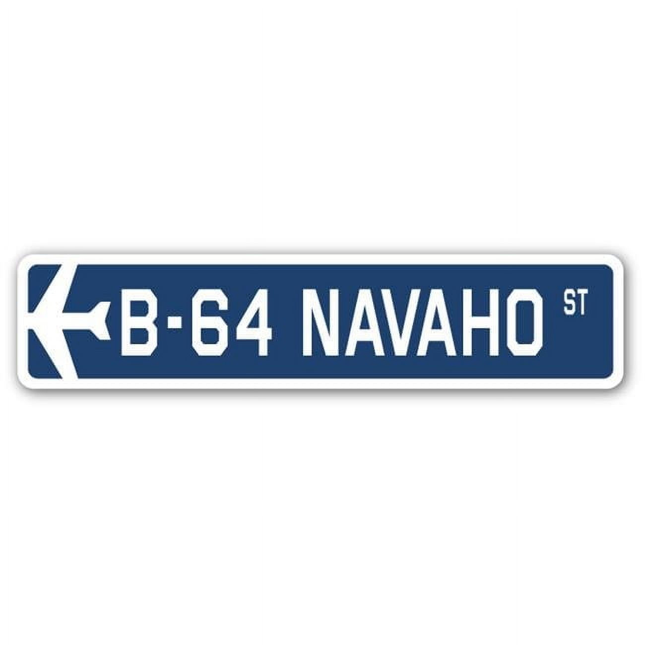 SignMission SSA-B-64 Navaho 4 x 18 in. Air Force Aircraft Military ...