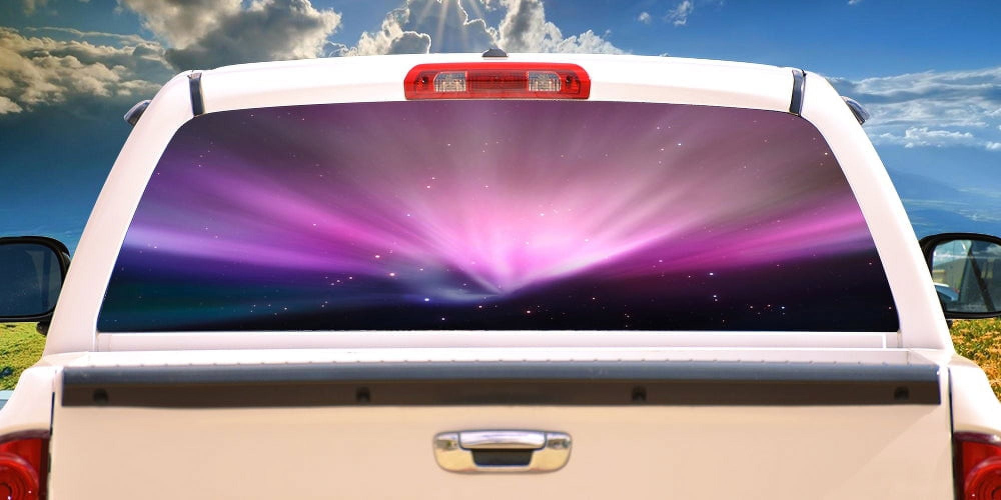 SignMission Space Galaxy Rear Window Graphic Suv View Thru Vinyl Back ...