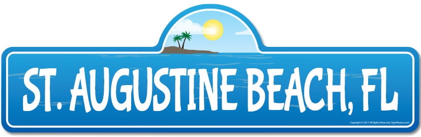 SignMission P-618 St. Augustine Beach Fl St. Augustine, FL Florida ...