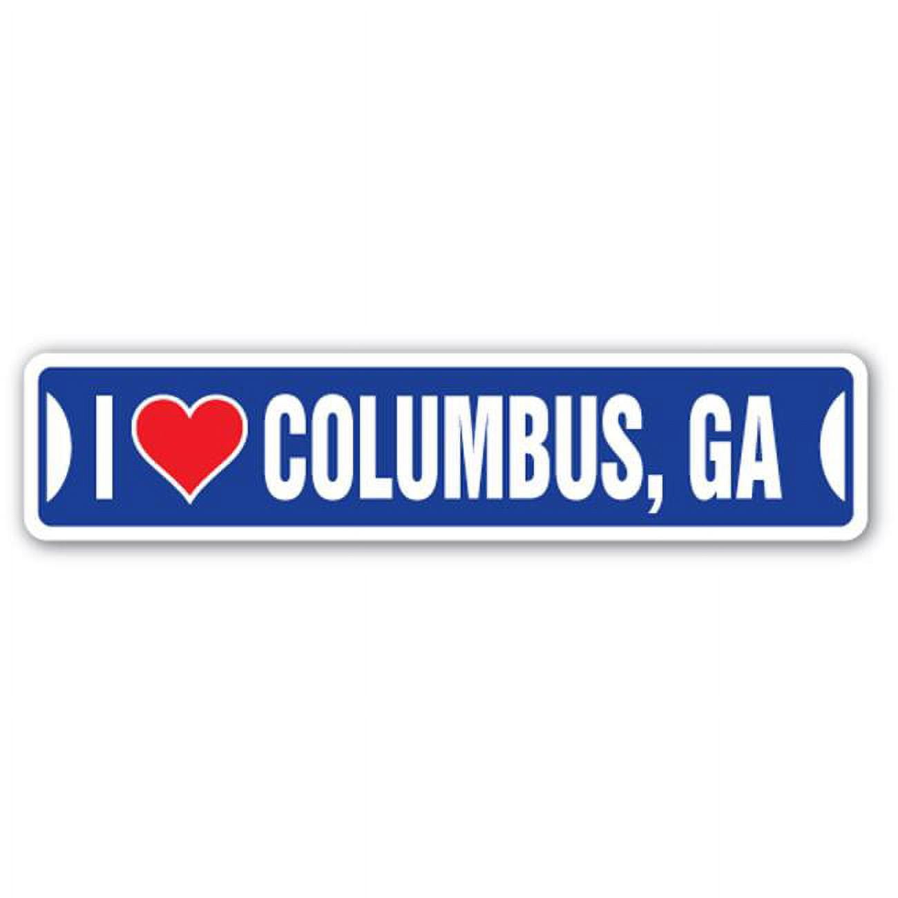 SignMission Street Sign - I Love Columbus, Georgia - Walmart.com