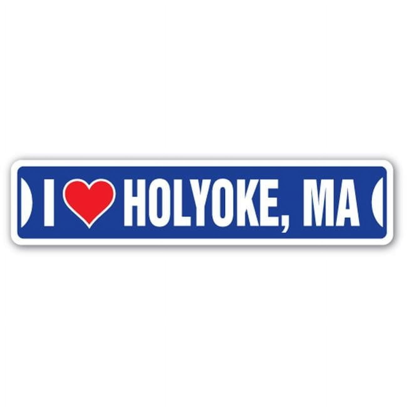 SignMission SSIL-Holyoke Ma Street Sign - I Love Holyoke, Massachusetts ...