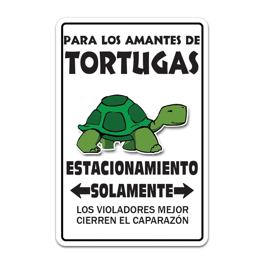 SignMission TURTLE LOVERS Parking Decal Ocean Aquarium Animal Sea Pet ...