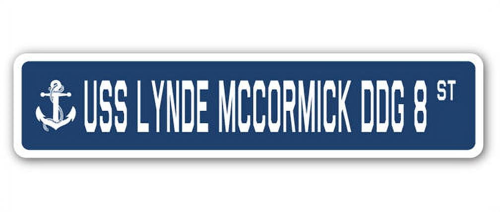 SignMission SSN-624-Lynde Mccormick Ddg 8 USS Lynde Mccormick DDG 8 ...