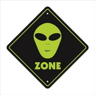 SignMission 10 x 14 in. Warning Area 51 Aluminum Sign - Walmart.com