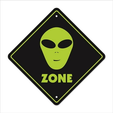 SignMission 10 x 14 in. Warning Area 51 Aluminum Sign - Walmart.com