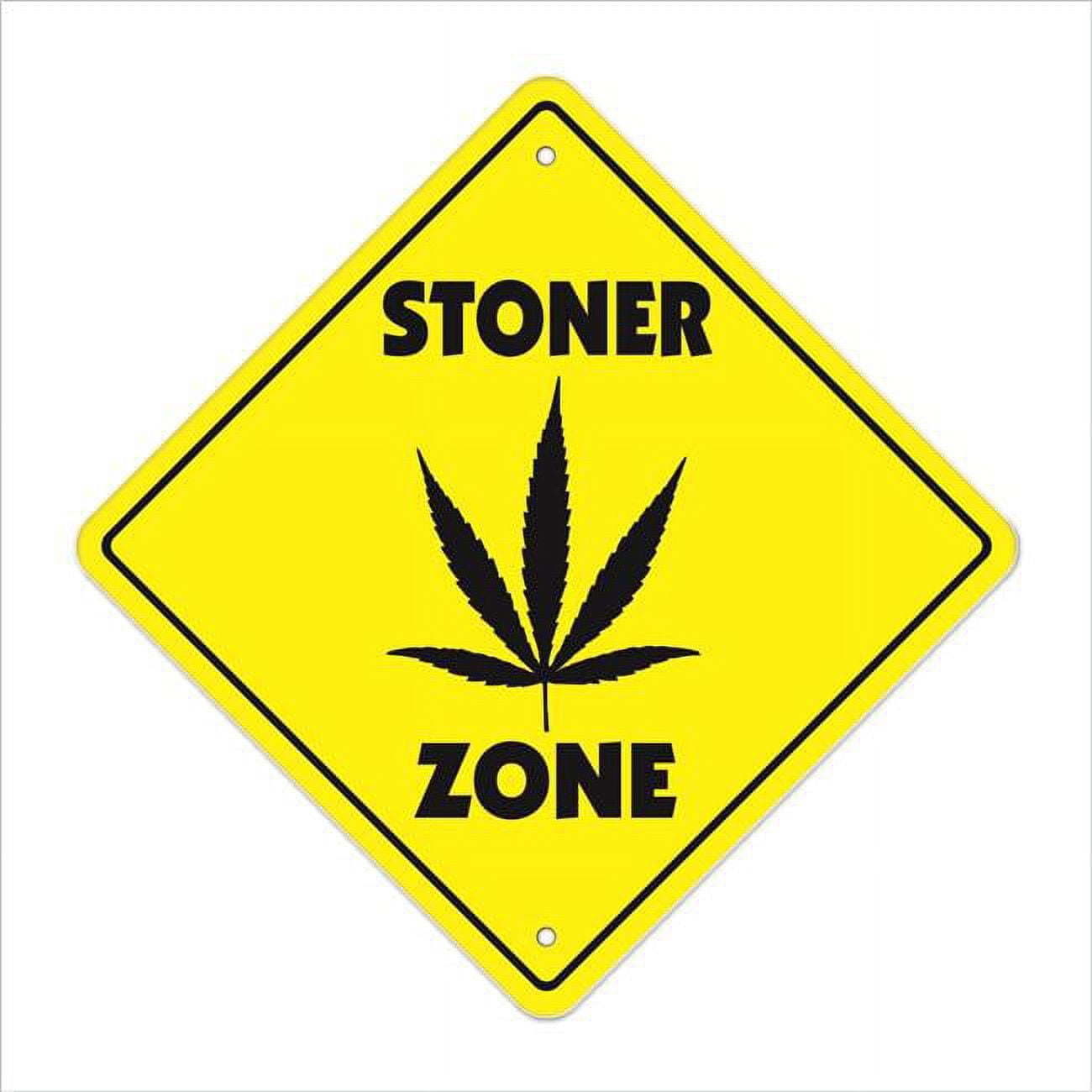 SignMission X-Stoner 12 x 12 in. Stoner Crossing Zone Xing Sign ...