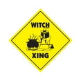SignMission X-Witch 12 x 12 in. Zone Xing Crossing Sign - Witch ...