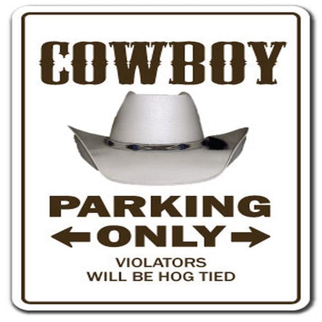 SignMission Z-1014-Cowboy Cowboy Novelty Sign - Walmart.com
