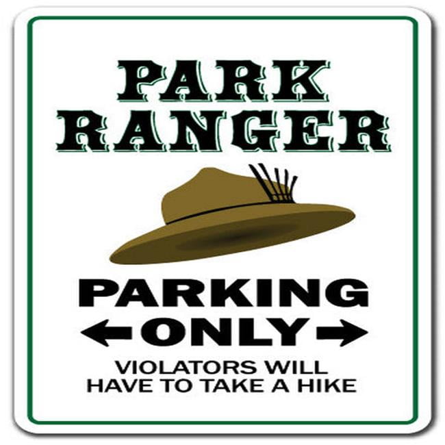 SignMission 14 in. Park Ranger Sign - Forest Wildlife Environment Woods ...