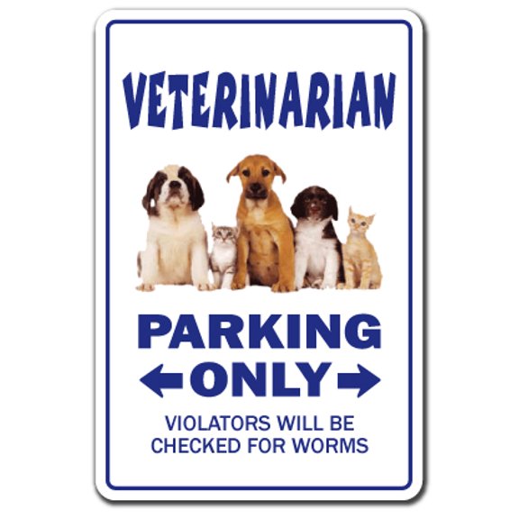 SignMission 7 in. Vet Assistant Decal - Veterinarian Veterinary Animal ...