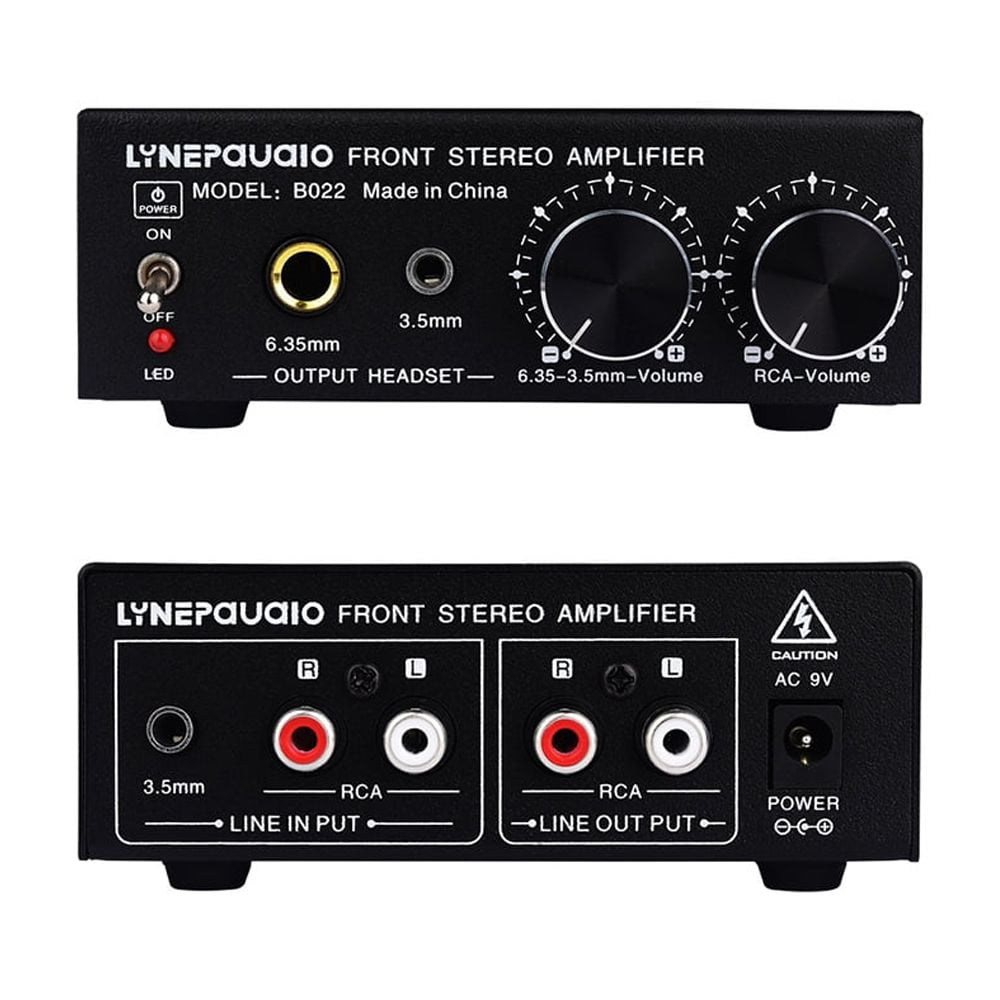 Signal Amp,Preamp Audio Amplifier Buzhi Pre-stereo Amplifier Stereo ...