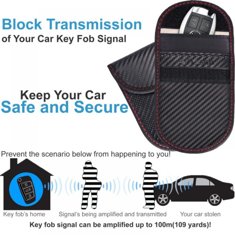 Signal Blocking Bag Shielding Pouch Wallet Case for Cell Phone Privacy ...