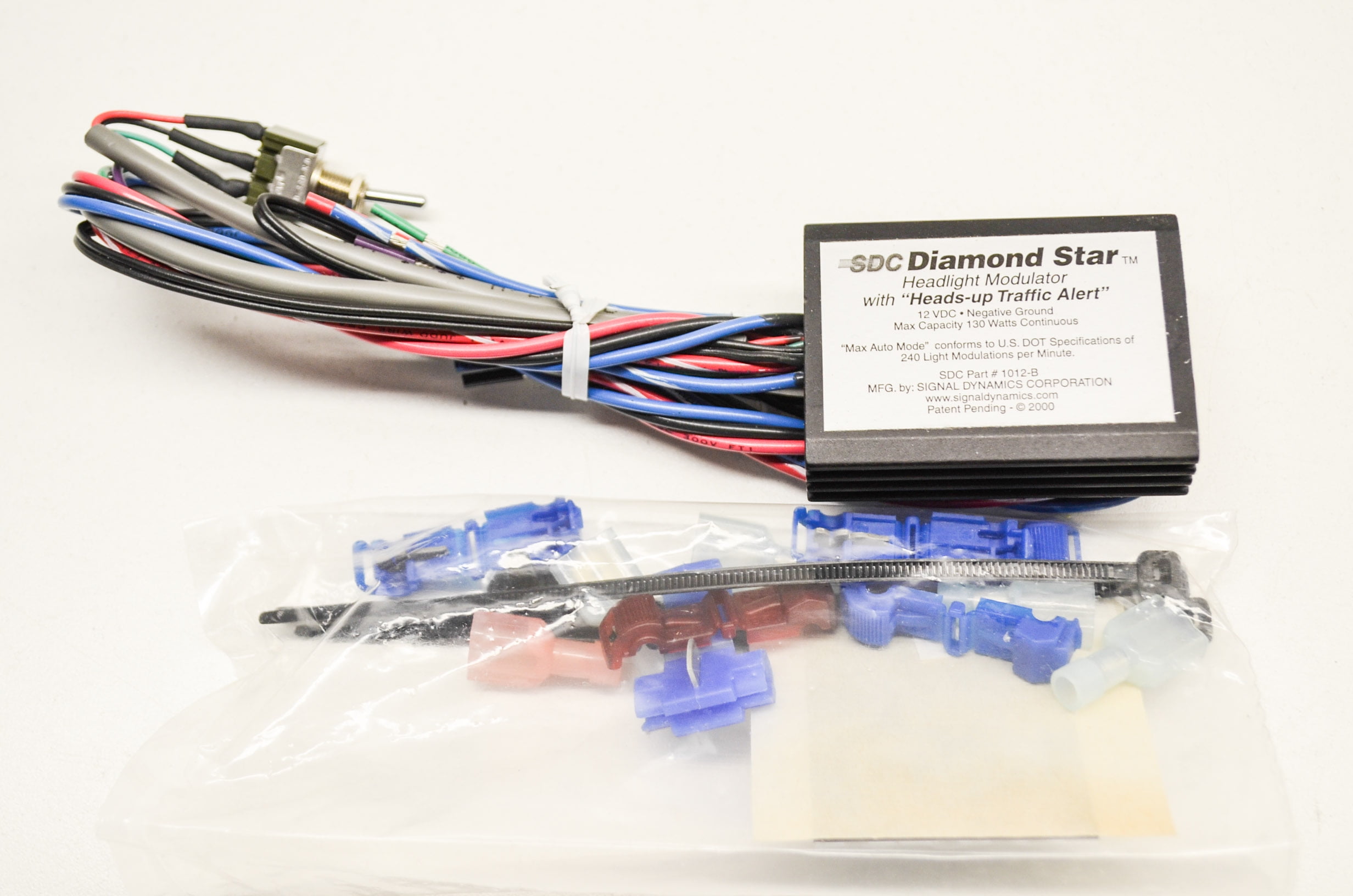 Signal Dynamics 1012-B, DS-272354 Diamond Star Headlight Modulator NOS ...