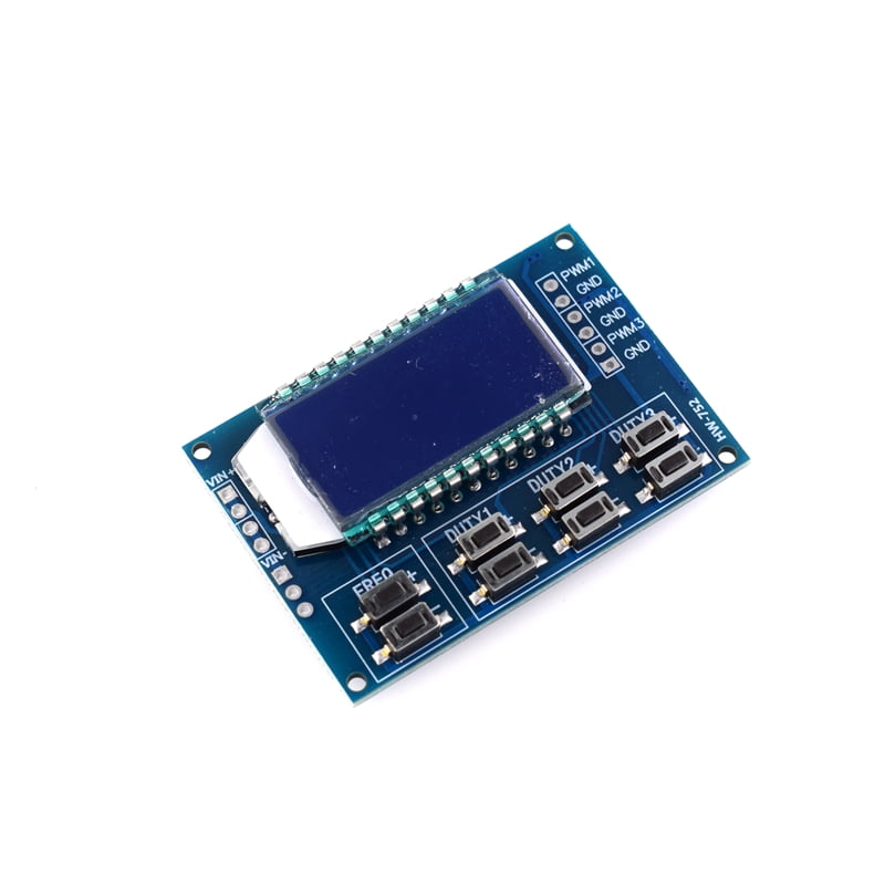 Signal Generator PWM Pulse Frequency Duty Cycle Adjustable Module LCD ...