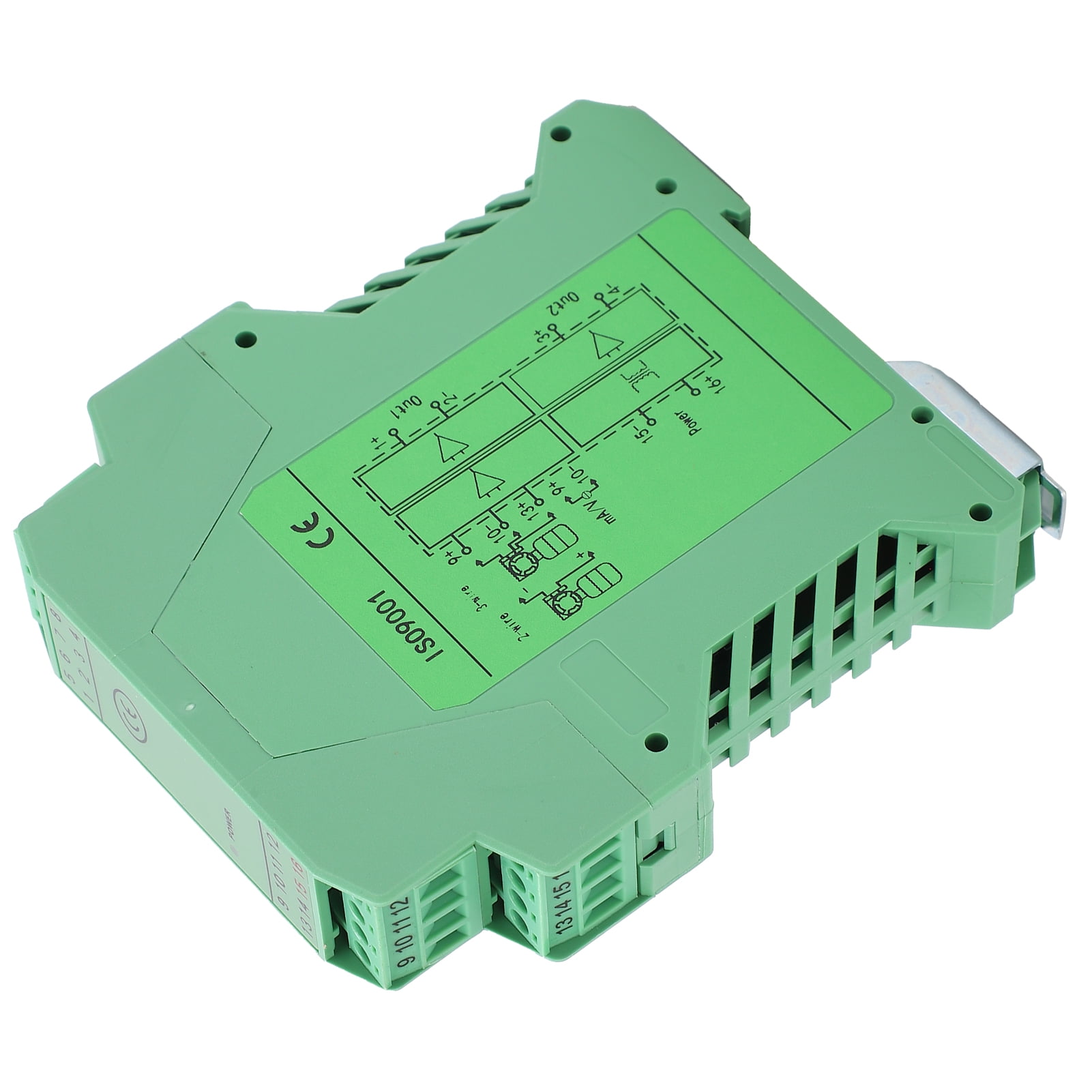 Signal Isolator Dc Voltage Current Conditioner 1 Input 2 Output Power Supply