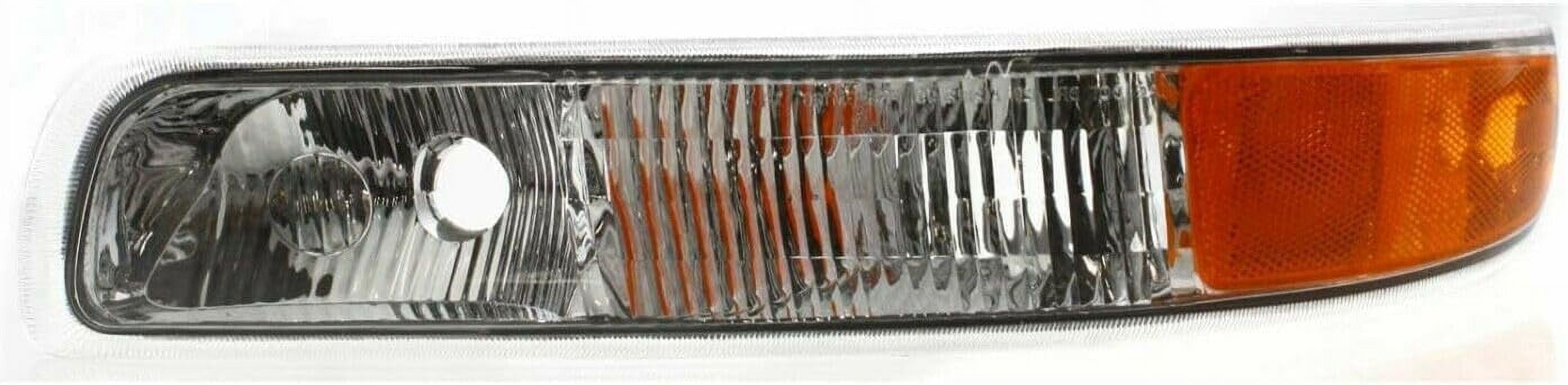 Signal Light Left Driver Side Clear and Amber Lens Corner Parking Turn ...