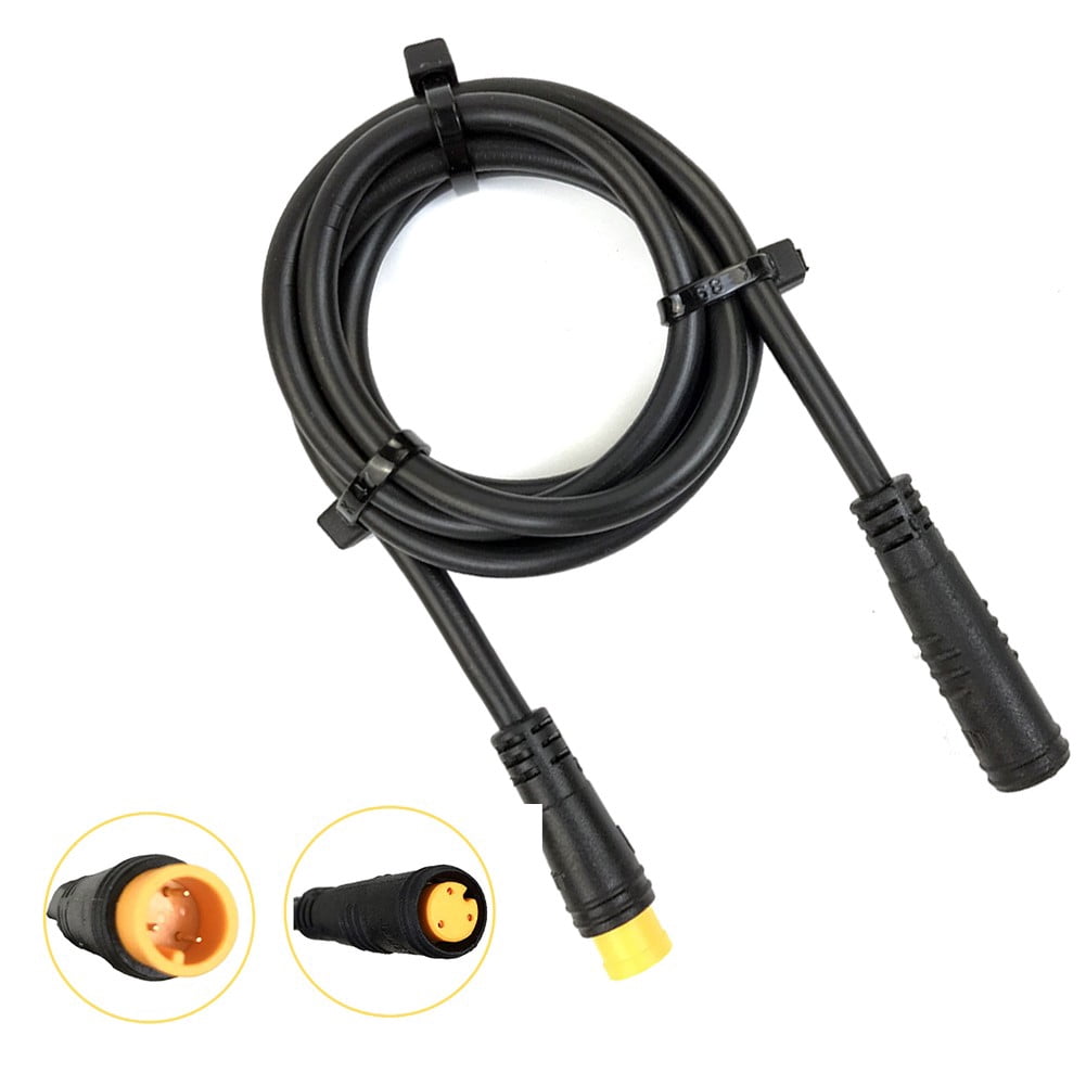 Signal Line Extension Cable Accessory Black Component Connector E-bike ...