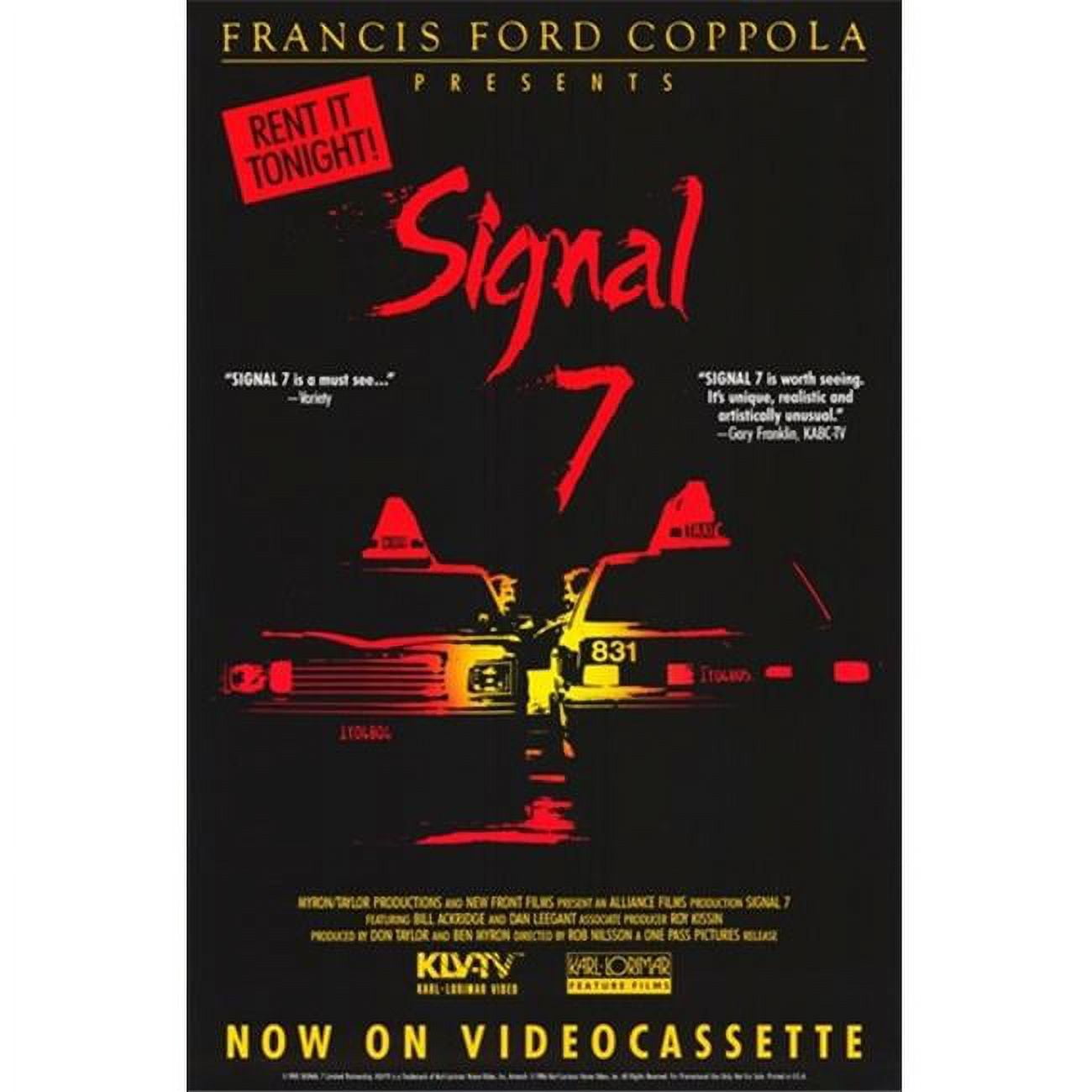 Signal Seven Movie Poster - 11 x 17 in. - Walmart.com