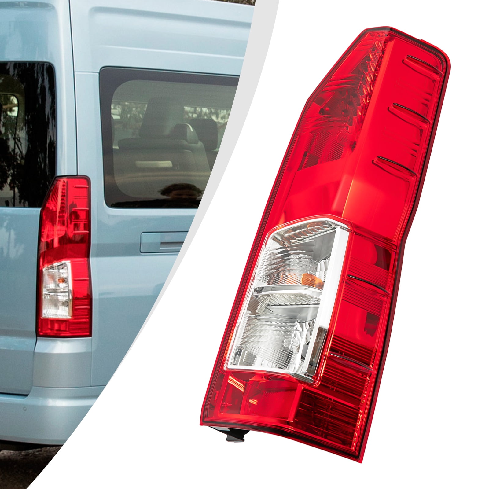 Signal Stat Light Taillight Assembly for 2019-2023 Toyota Hiace, Red ...