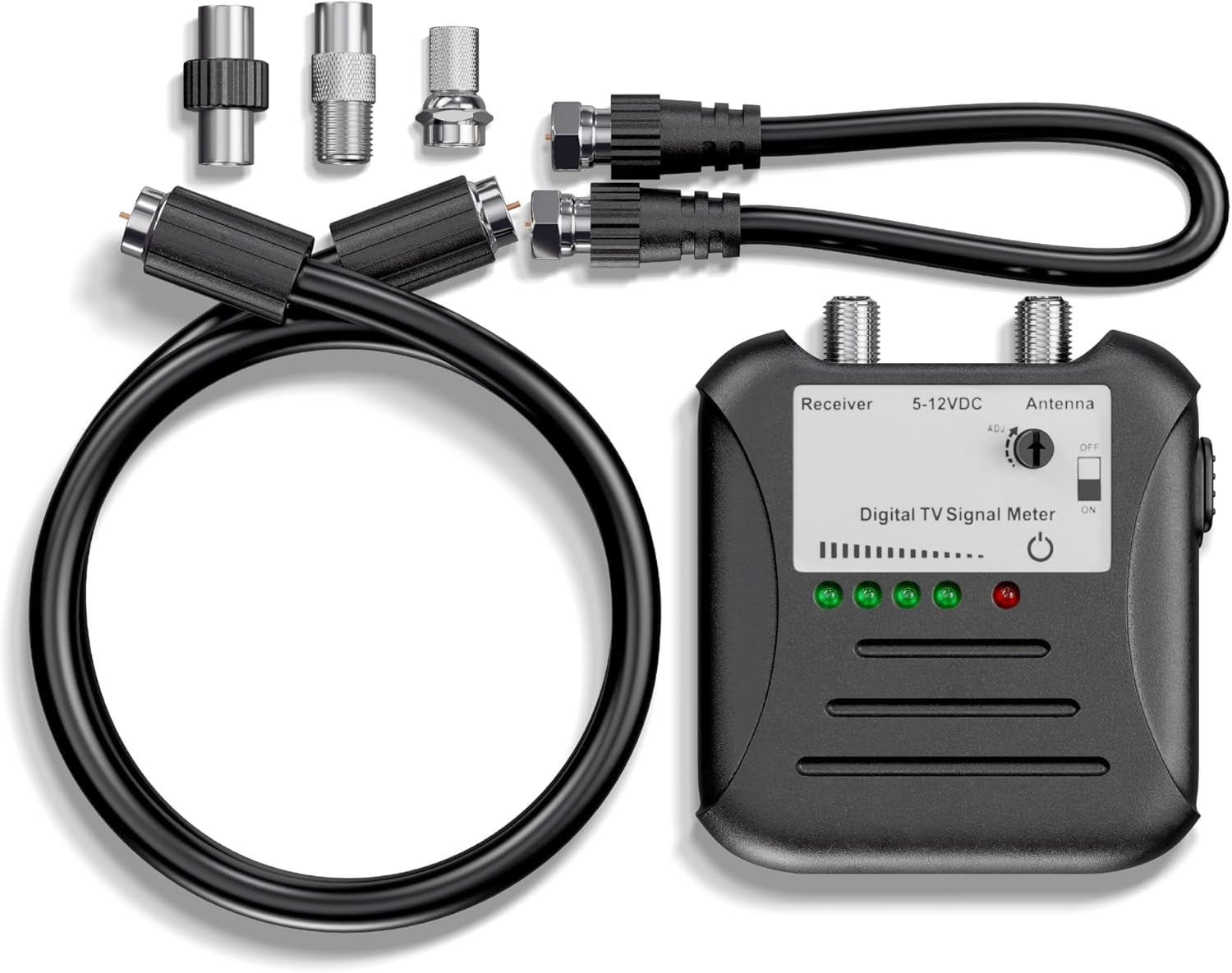 Signal Strength Meter, LED Indicators, for RV's and Over--Air Antennas ...