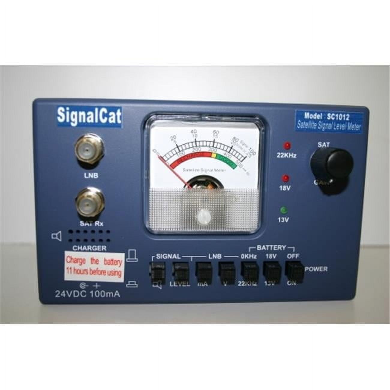 SignalCat Satellite Signal Level Meter with 22KHz - Walmart.com