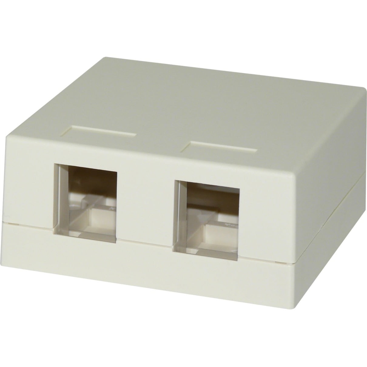 Signamax 2-Port Surface Mount Multimedia Box, White - Walmart.com