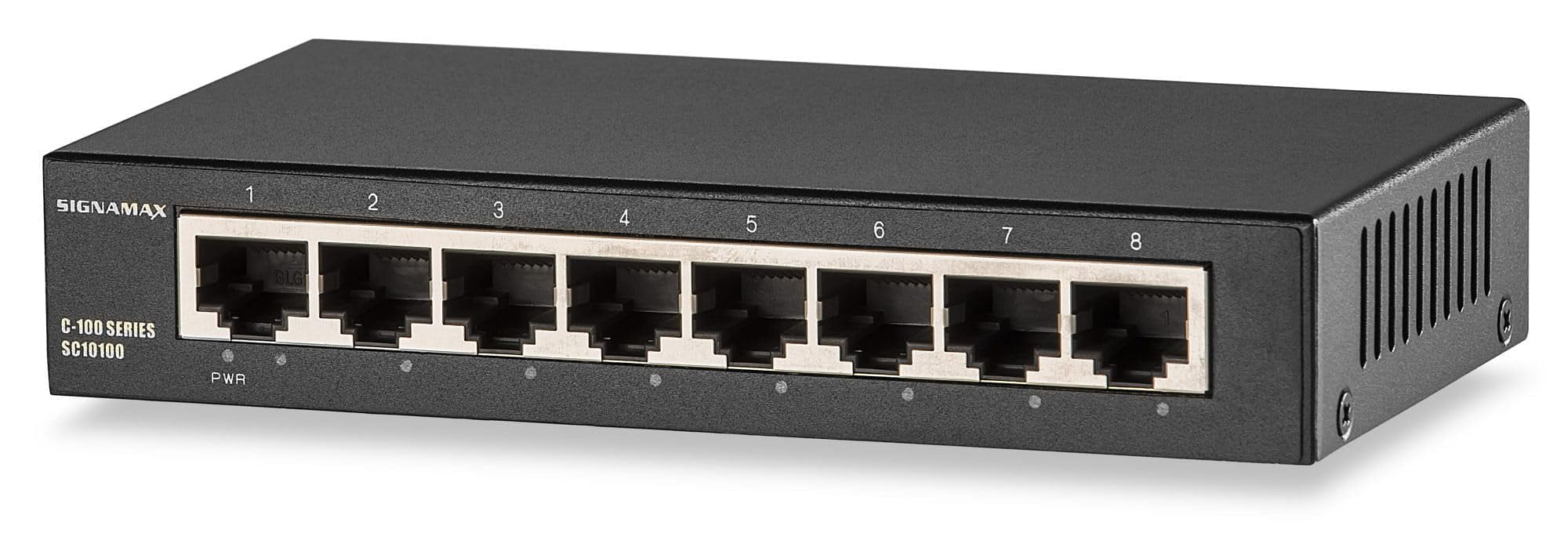 SIGNAMAX FO-SC10100 C-100 8 Port Gigabit Switch - Walmart.com