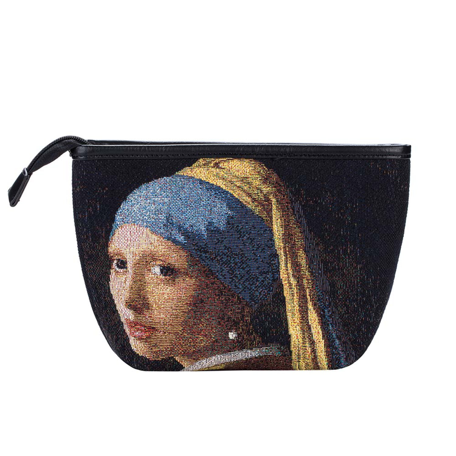 Signare Tapestry Vermeer Girl with a Pearl Earring Make up Cosmetic Bag ...