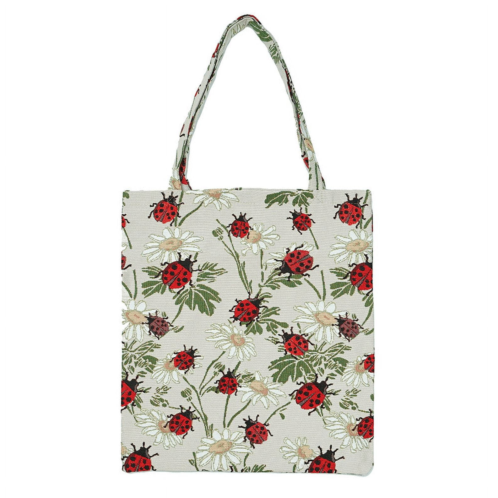 Signare Tapestry Women's Medium Eco Resuable Shopping Bag in Ladybird ...